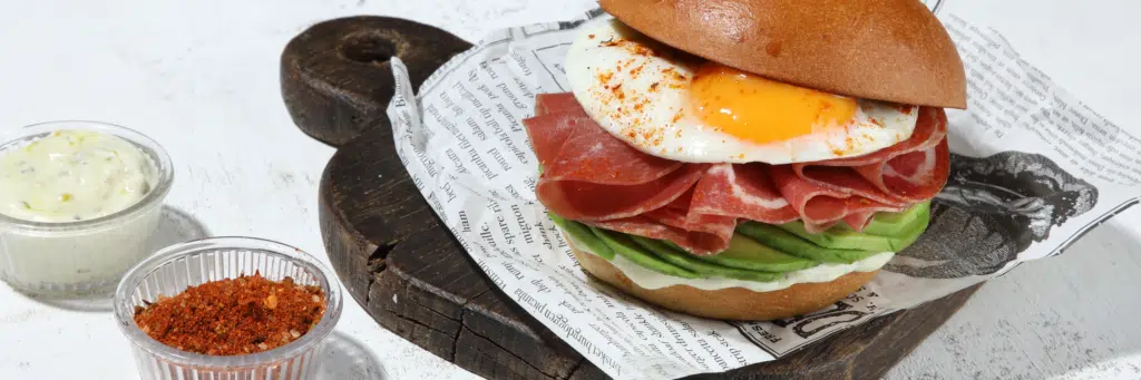 Brioche με coppa & tartar sandwich cream | Provil